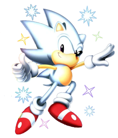 how to draw super classic sonic