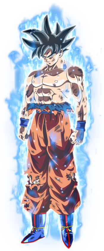 how to draw dragon ball z goku full body