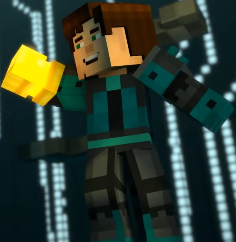 how to draw jesse from minecraft story mode