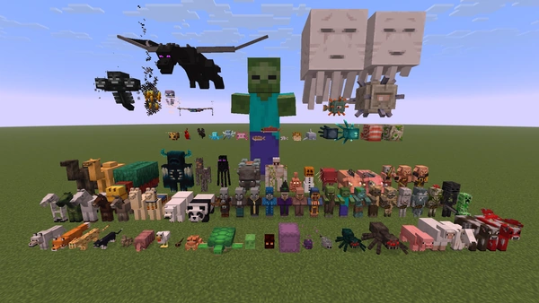 Minecraft Mobs Physiology (Canon, Minecraft)/Greatgorilangaqil ...