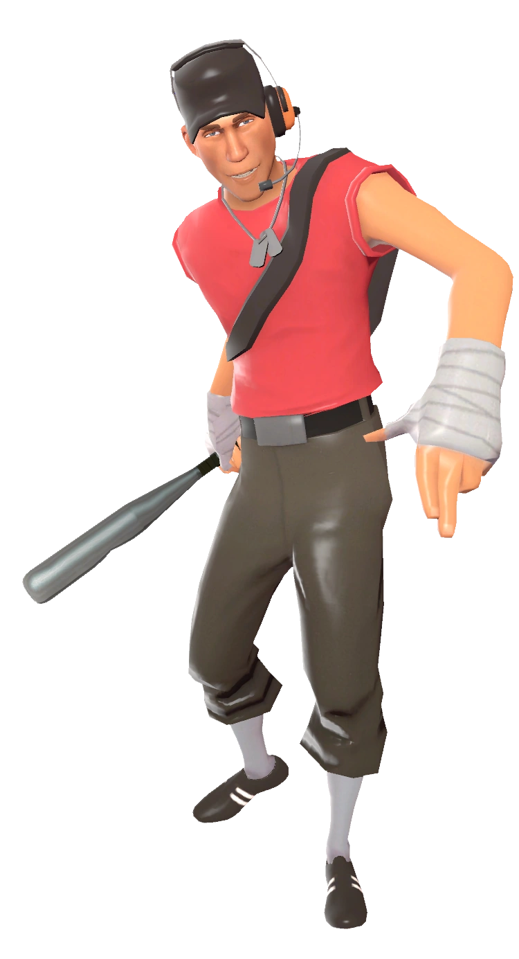 The Scout (Canon, Team Fortress 2)/MemeLordGamer Trap | Character Stats ...