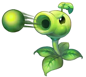 Peashooter (Canon, Plants Vs Zombies)/Ednaxel | Character Stats and ...