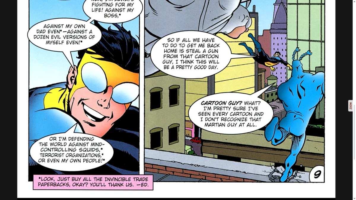 Invincible and Tick Push a Martian Moon | Character Stats and Profiles ...