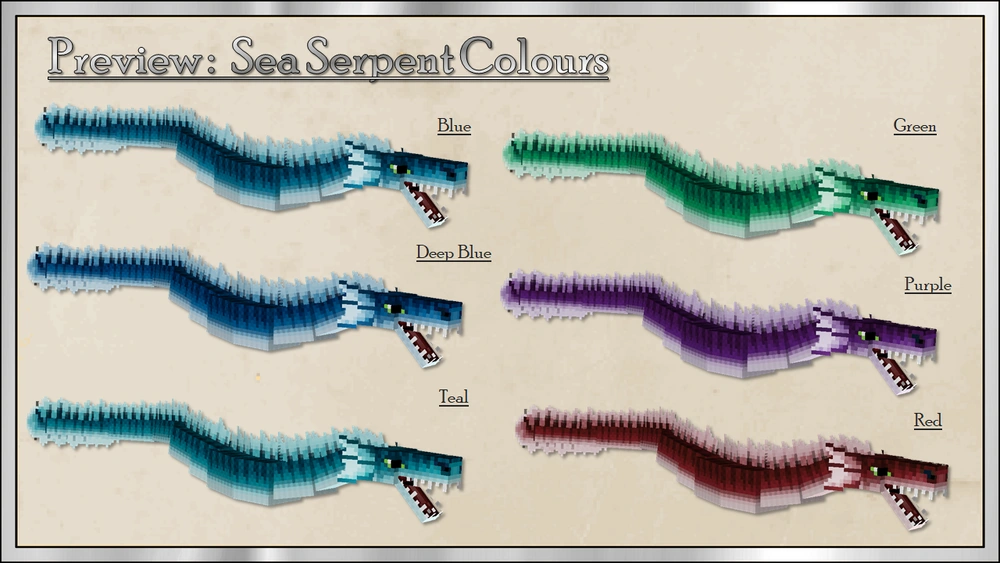 Sea Serpent (Canon, Ice and Fire, Modded Minecraft)/Greatgorilangaqil ...