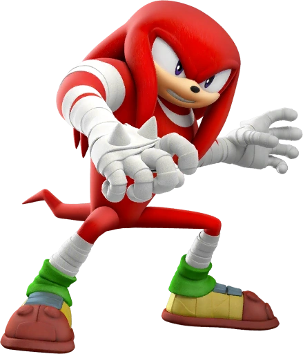 Knuckles The Echidna (Sonic Boom, All Versions, Composite ...