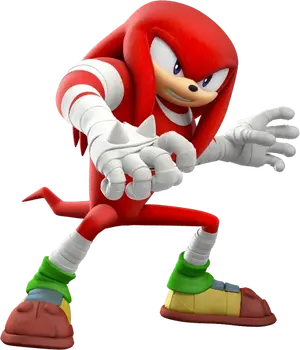 Knuckles The Echidna (Sonic Boom, All Versions, Composite ...