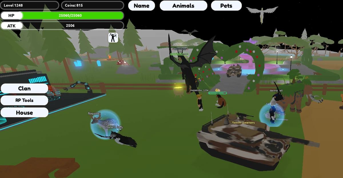 Player (Canon, Roblox Animal Simulator)/Idontknow350 | Character Stats ...