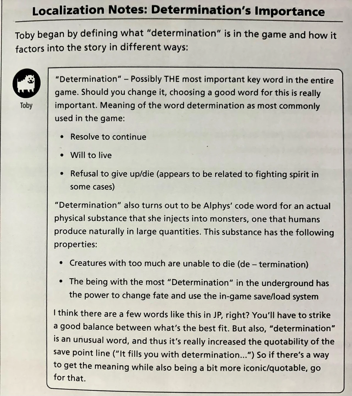 User blog:Theuser789/Determination (Undertale) | Character Stats and ...