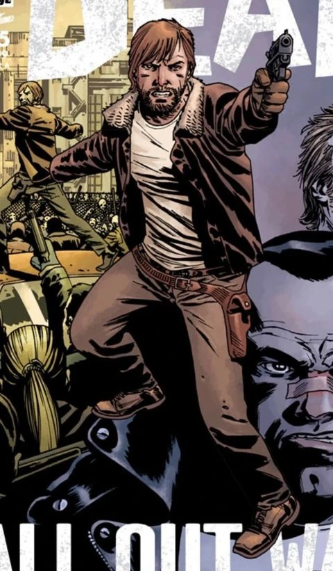 Walking Dead Comic Rick Cover