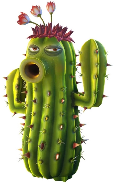 Cactus (Canon, Plants Vs. Zombies Garden Warfare/Battle For ...