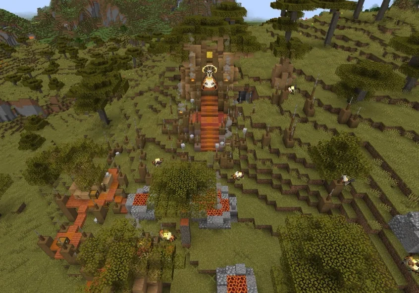 Umvuthana Grove (Canon, Mowzie's Mobs, Modded Minecraft ...