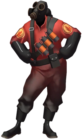 The Pyro (Canon, Team Fortress 2)/MemeLordGamer Trap | Character Stats ...