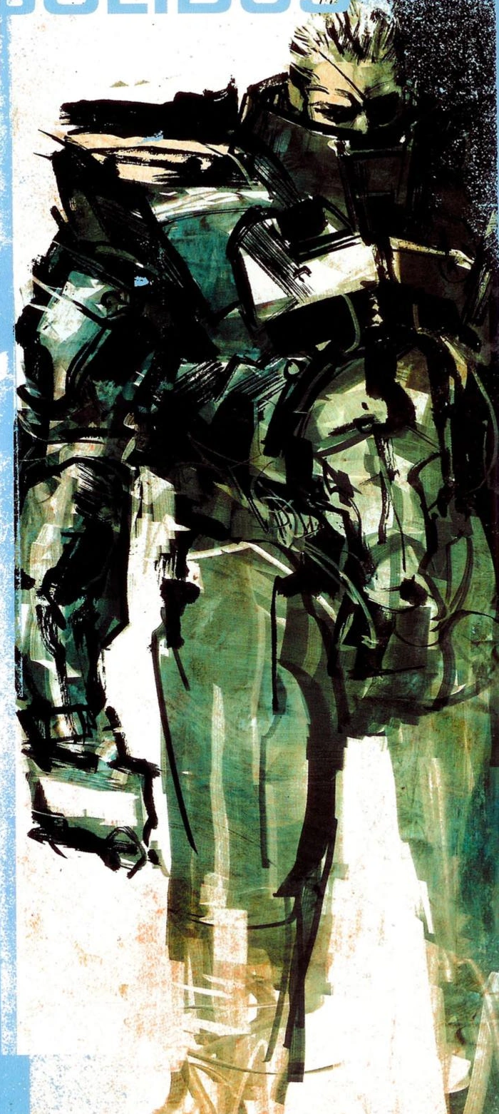 Solidus Snake Artwork