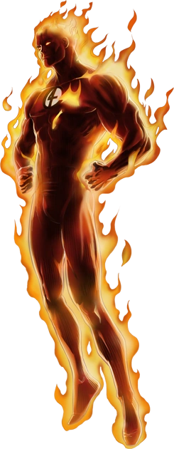 The Human Torch (Canon, Earth-616)/Maverick Zero X | Character Stats ...