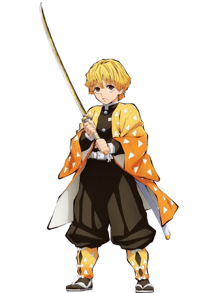 Zenitsu Agatsuma (Canon, Kimetsu no Yaiba)/Amaterasu | Character Stats ...