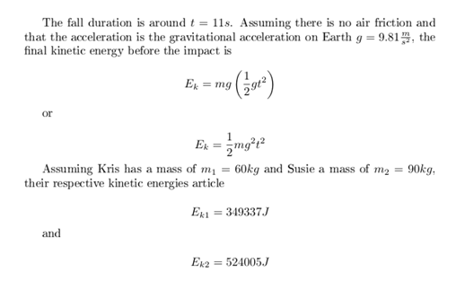Kris and Susie survive a fall/(Calculations,RPGScale) | Character Stats ...