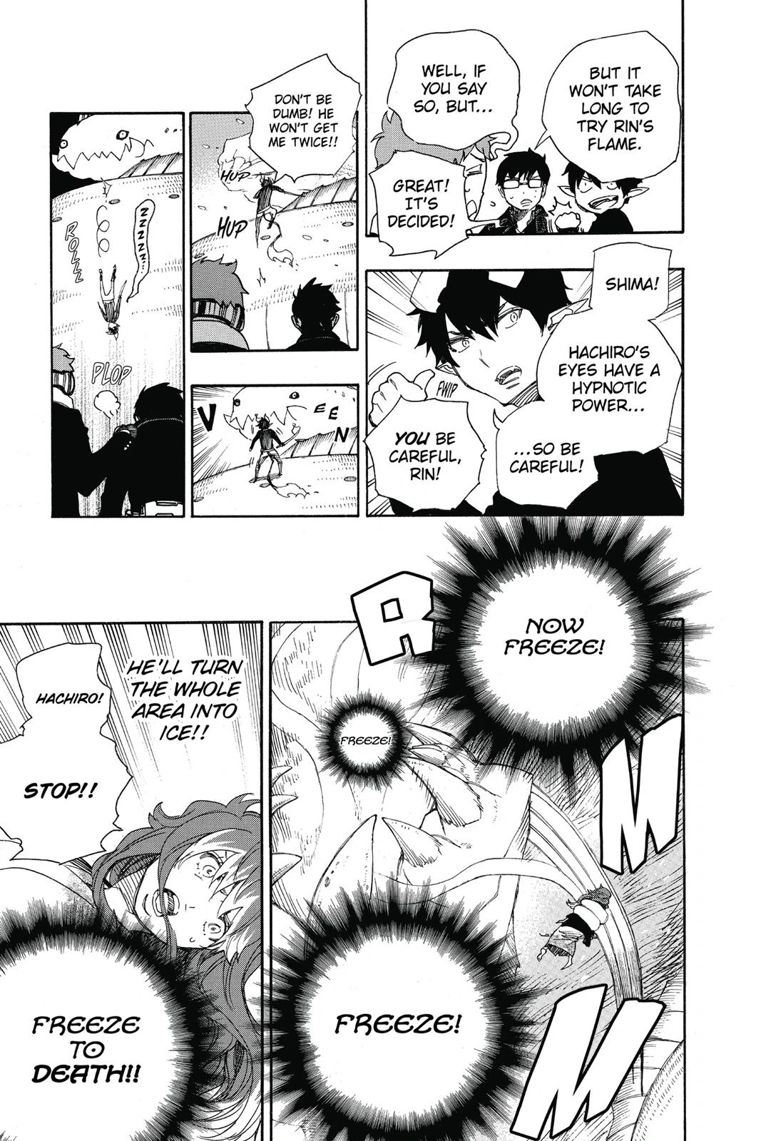 User blog:JustShattered/Blue Exorcist: Hachiro Creates Snow Storm ...