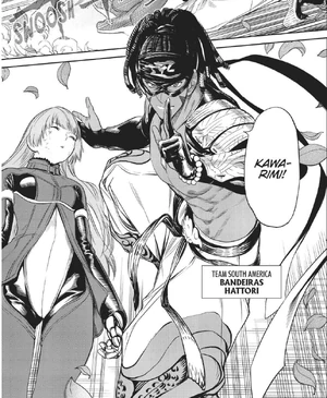 Bandeiras Hattori (Canon, The King of Fighters: A New Beginning ...