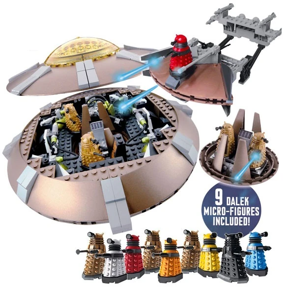 Dalek Spaceship Set (exclusive) | Character Building Wiki | Fandom