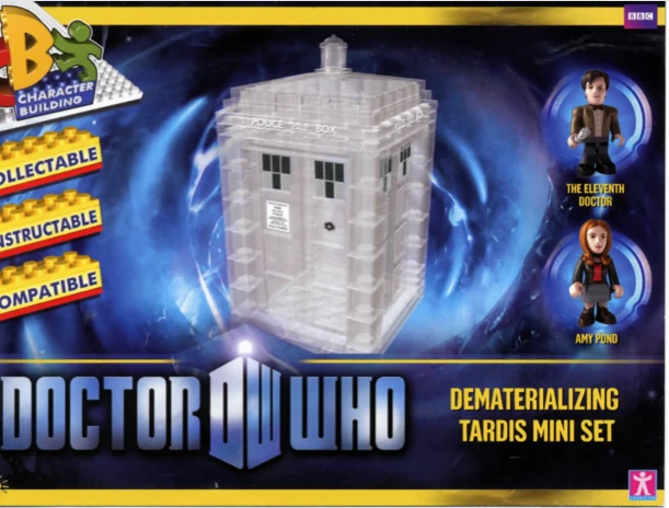 TARDIS Dematerialising Mini Set | Character Building Wiki | Fandom