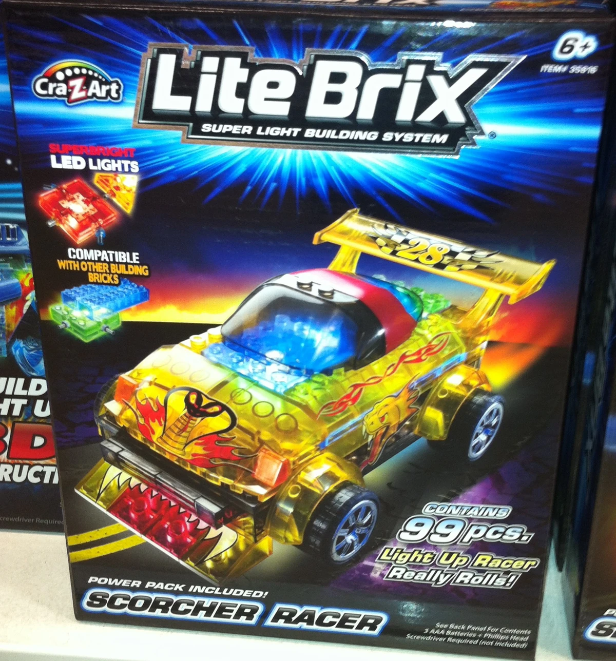 Lite Brix Scorcher Racer | Character Building Wiki | Fandom