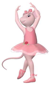 coloring pages of angelina ballerina