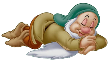 sleepy dwarf coloring pages