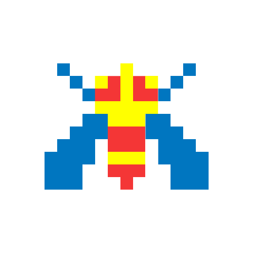 Galaga Enemy Sprites