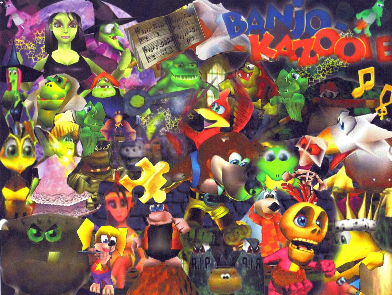 Banjo Tooie Characters