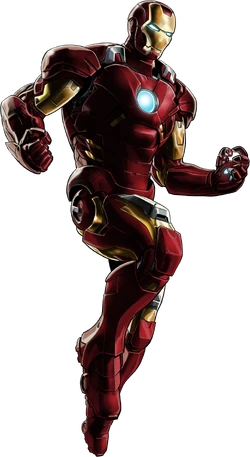 Iron Man Flying Straight Up