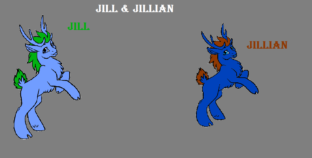Jill & Jillian (Reindeers) | Characters Human Names Wiki | Fandom