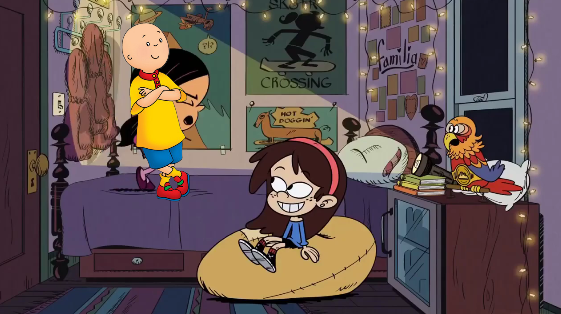 Caillou Characters Performing Tornado Twist Wiki Fandom