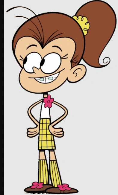 Luan loud ( the loud house) | Characters spinning but their head ...