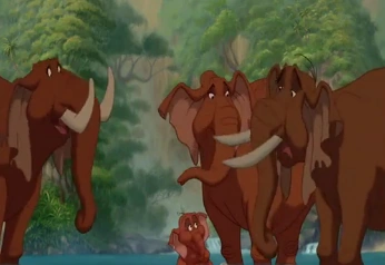Elephants (Tarzan) | Fictional Characters Wiki | Fandom