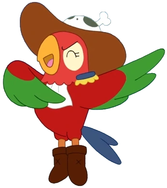 Pirate Parrot Polly | Fictional Characters Wiki | Fandom
