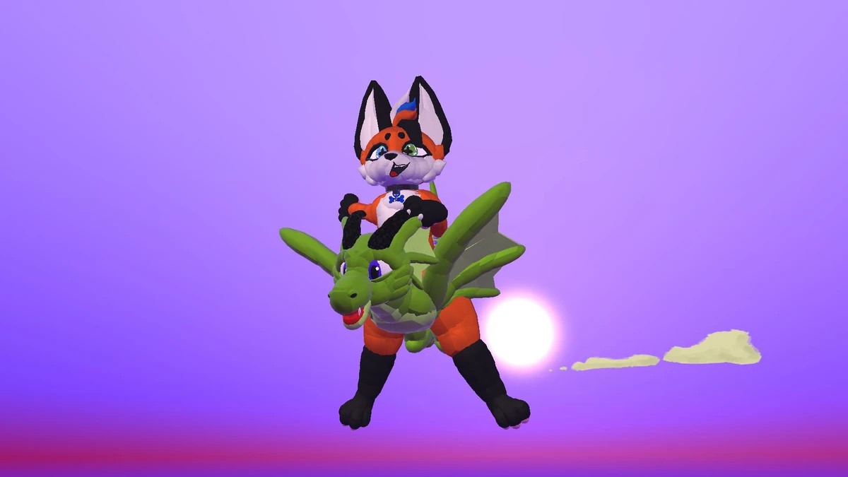 Sazuyo the Dragon (FurryFloofie the Fox) | Fictional Characters Wiki ...