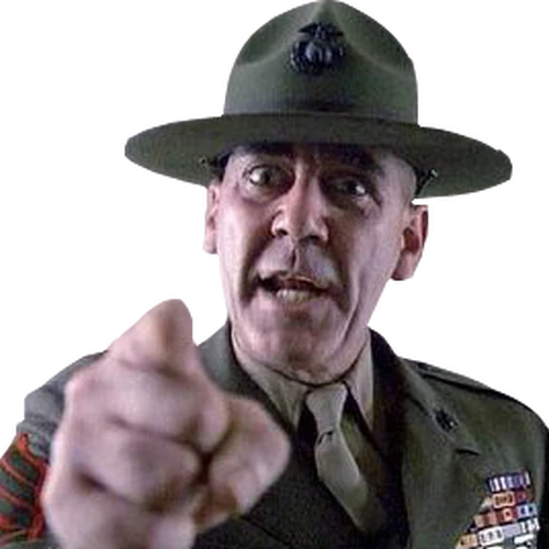Gunnery Sergeant Hartman Jelly Donut