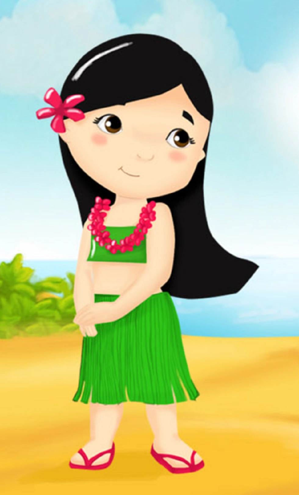 Hula Girl (Monde des Titounis) | Fictional Characters Wiki | Fandom