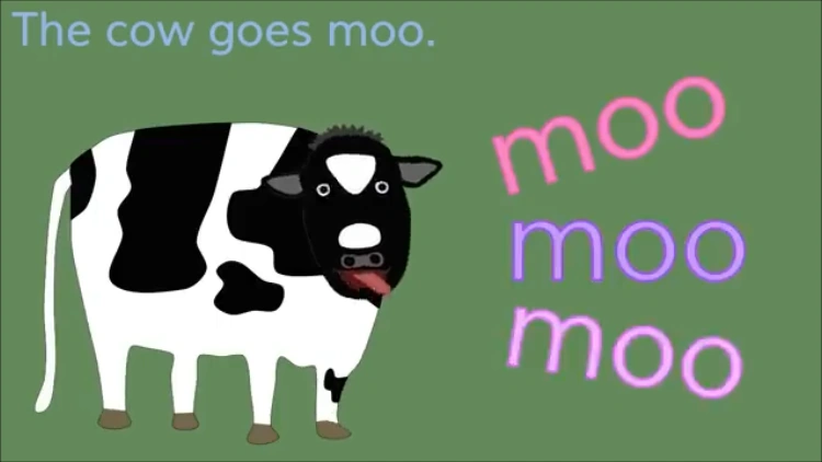 Cow (KidsTV123 The Animal Sounds Song) | Fictional Characters Wiki | Fandom