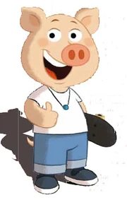 Anderson the Pig (Mini Wolf/Mini Loup) | Fictional Characters Wiki | Fandom