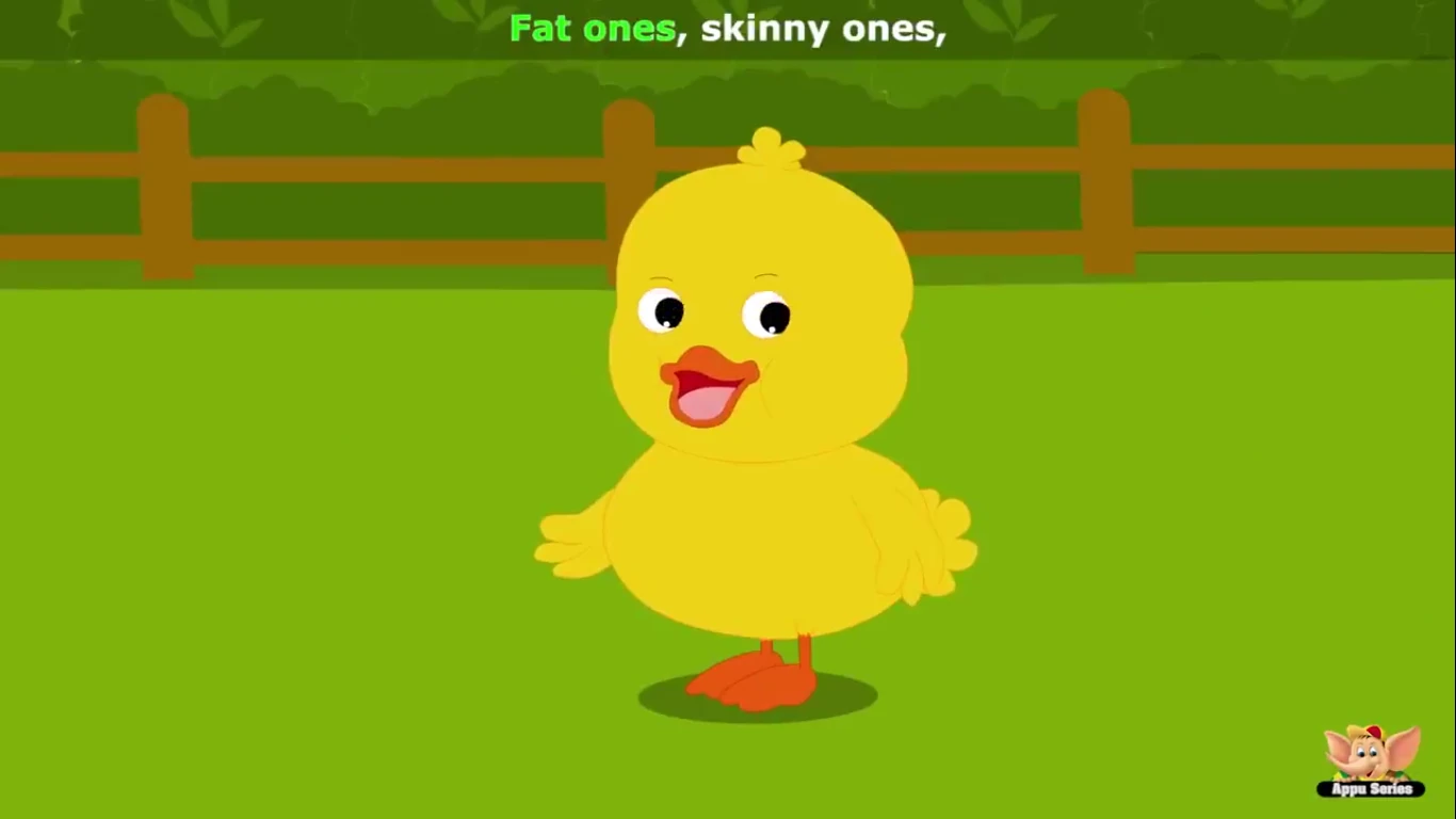 Fat Cartoon Ducks