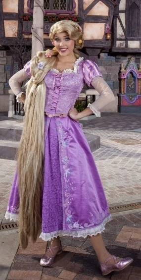 Rapunzel Face Character
