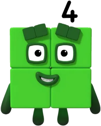 Numberblock Four | Fictional Characters Wiki | Fandom