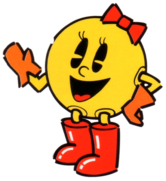 Mrs Pacman Vector