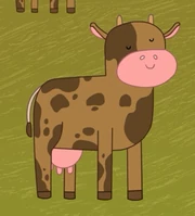 Cow (Super Simple Songs: Old Macdonald had a Farm) | Fictional ...