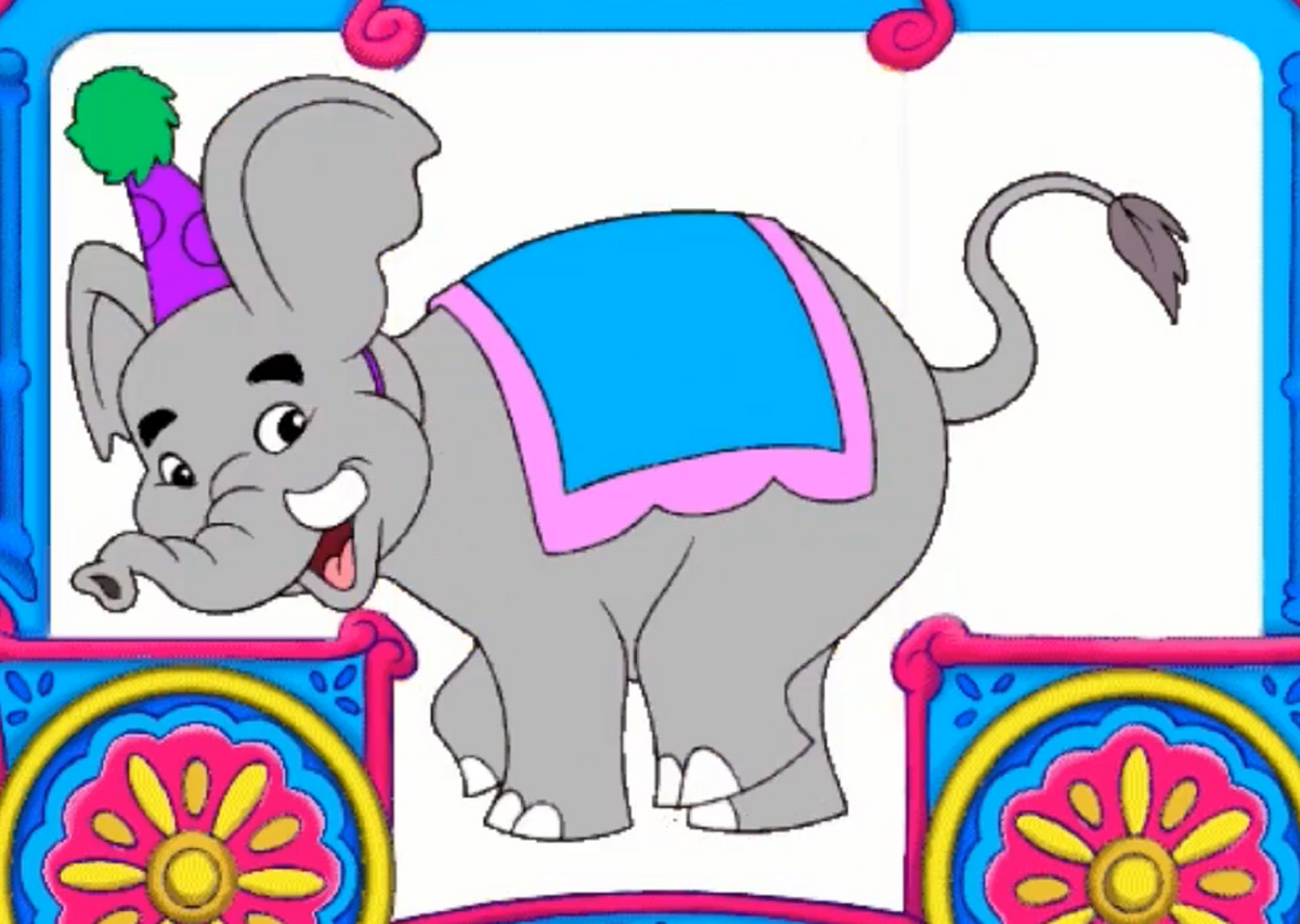 Elephant Barney Goes To The Circus Fictional Characters Wiki Fandom