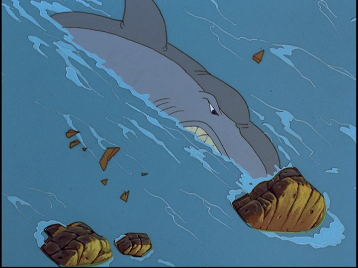 Swimming Sharptooth | Fictional Characters Wiki | Fandom