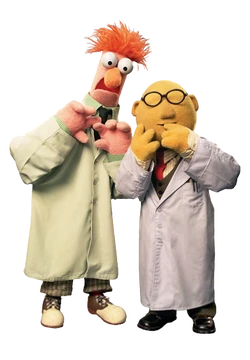 Beaker Muppet Vector