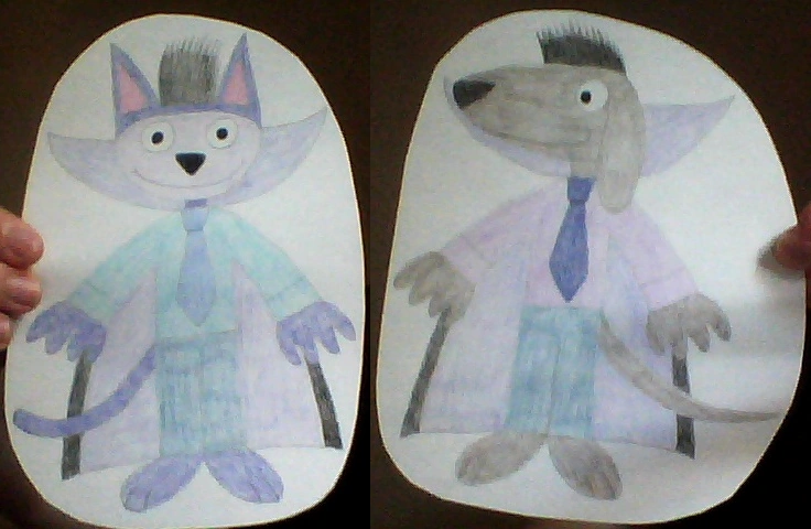 David Cat & Kevin Dog | Character style Wiki | Fandom