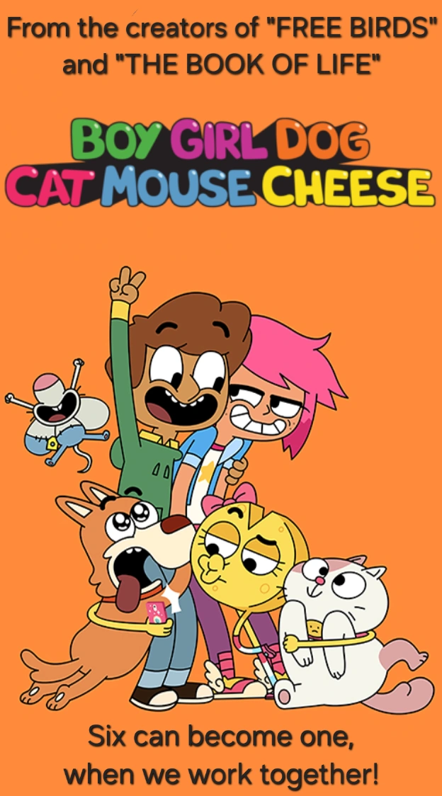 Boy Girl Dog Cat Mouse Cheese (2016 film)/Home Media | Charles Selig ...